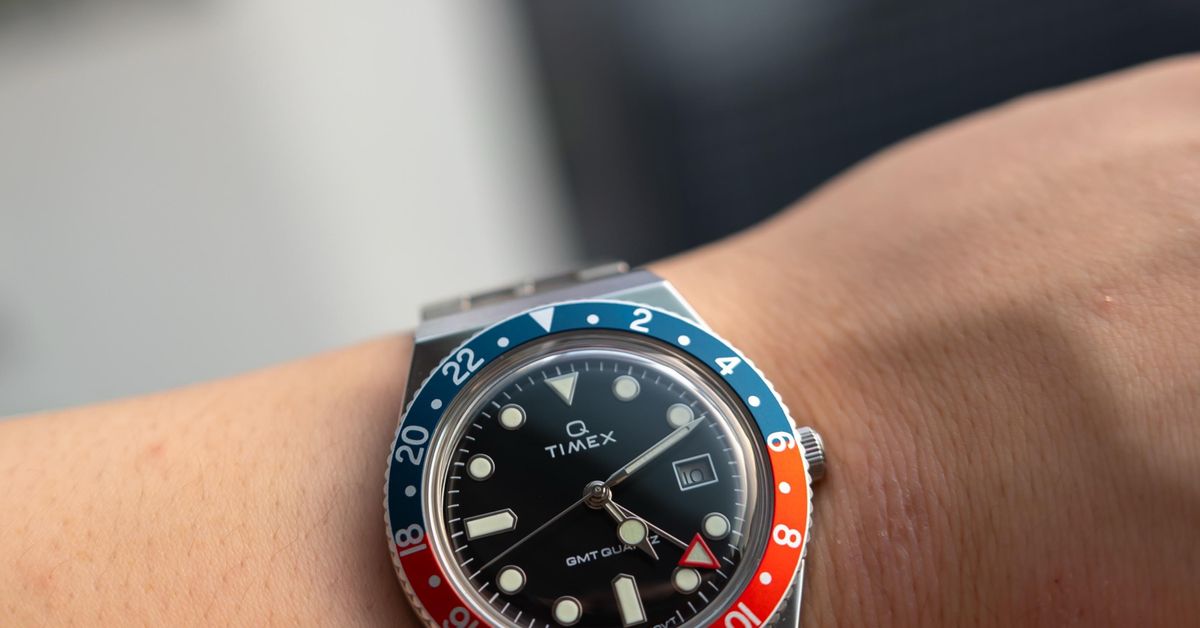 Timex Q GMT Pepsi | WatchCrunch