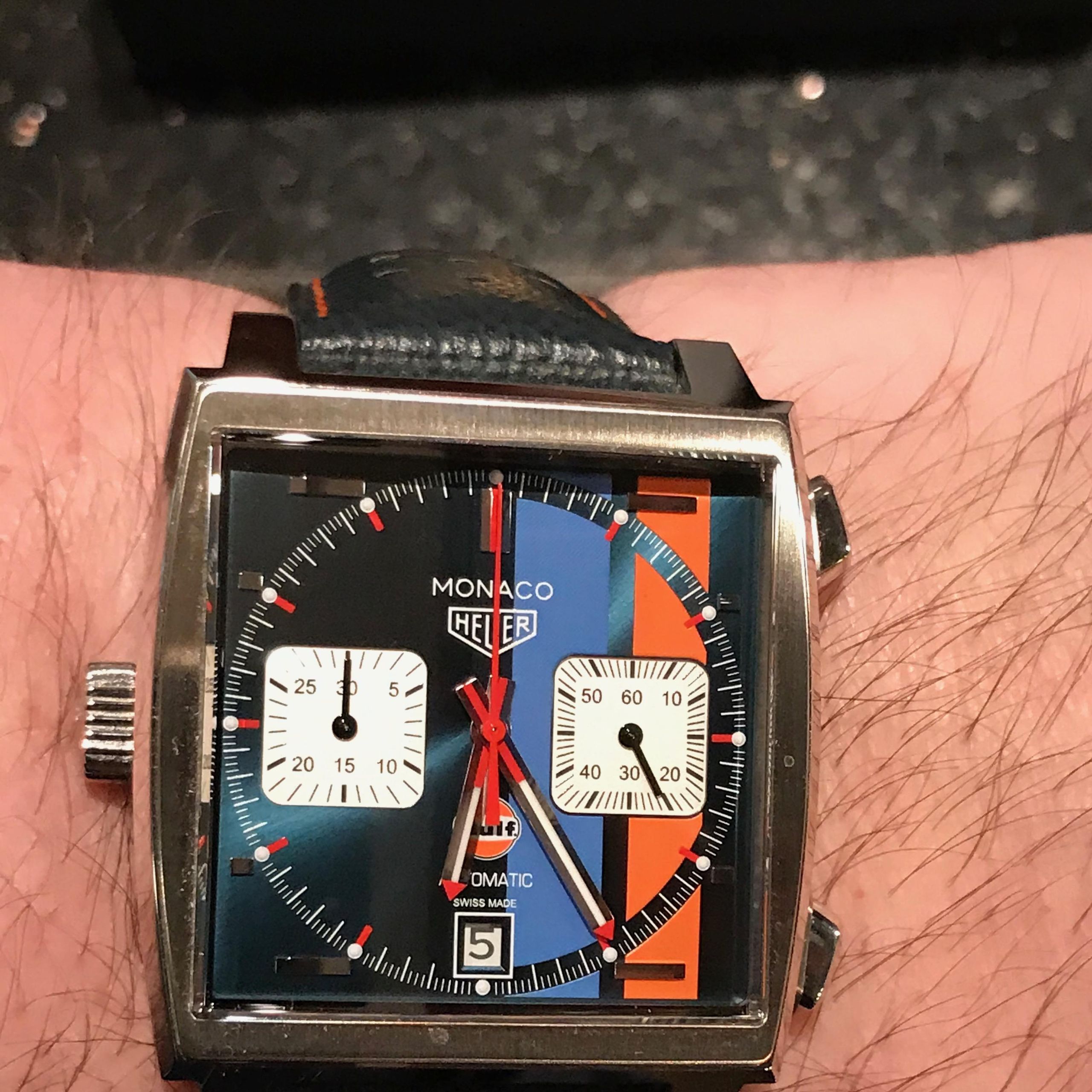 Are you a fan of racing watches especially GT Gulf-colors? Show us your ...