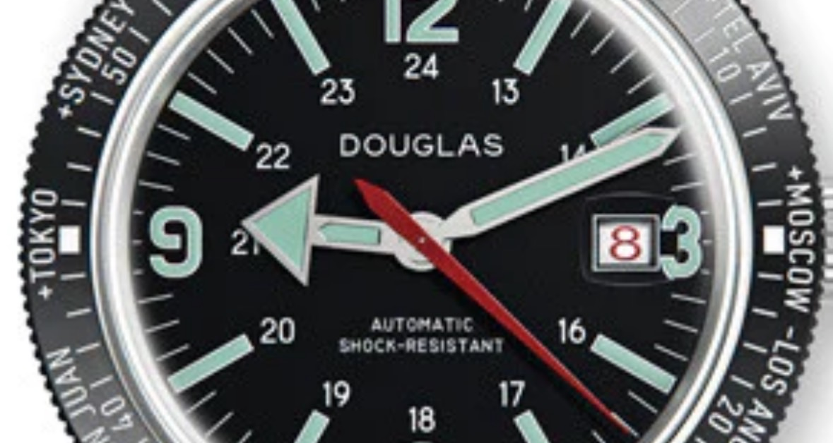 How to read GMT time on a Douglas/Wolbrook? | WatchCrunch