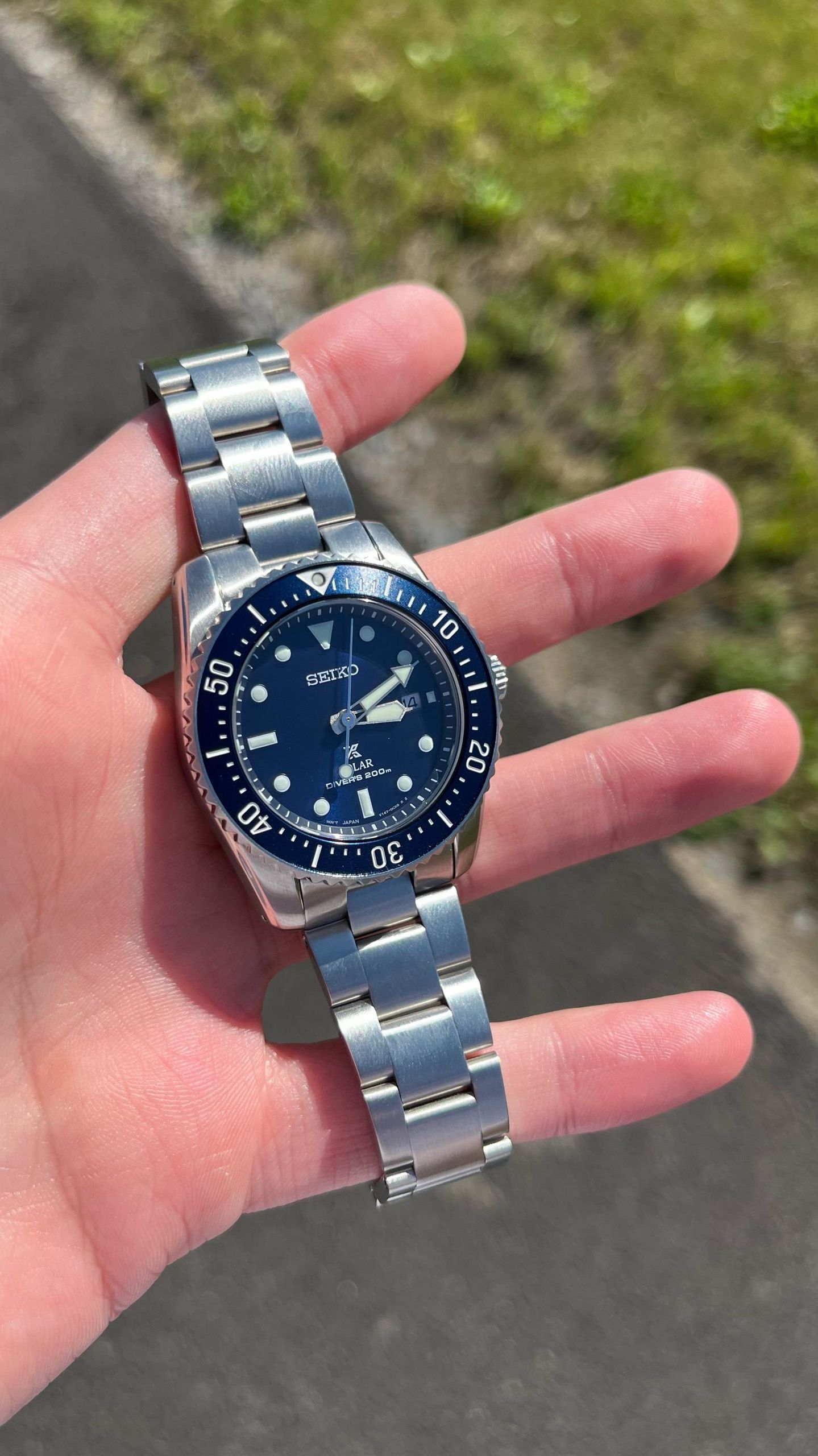 My new SNE585: the Solar diver! | WatchCrunch