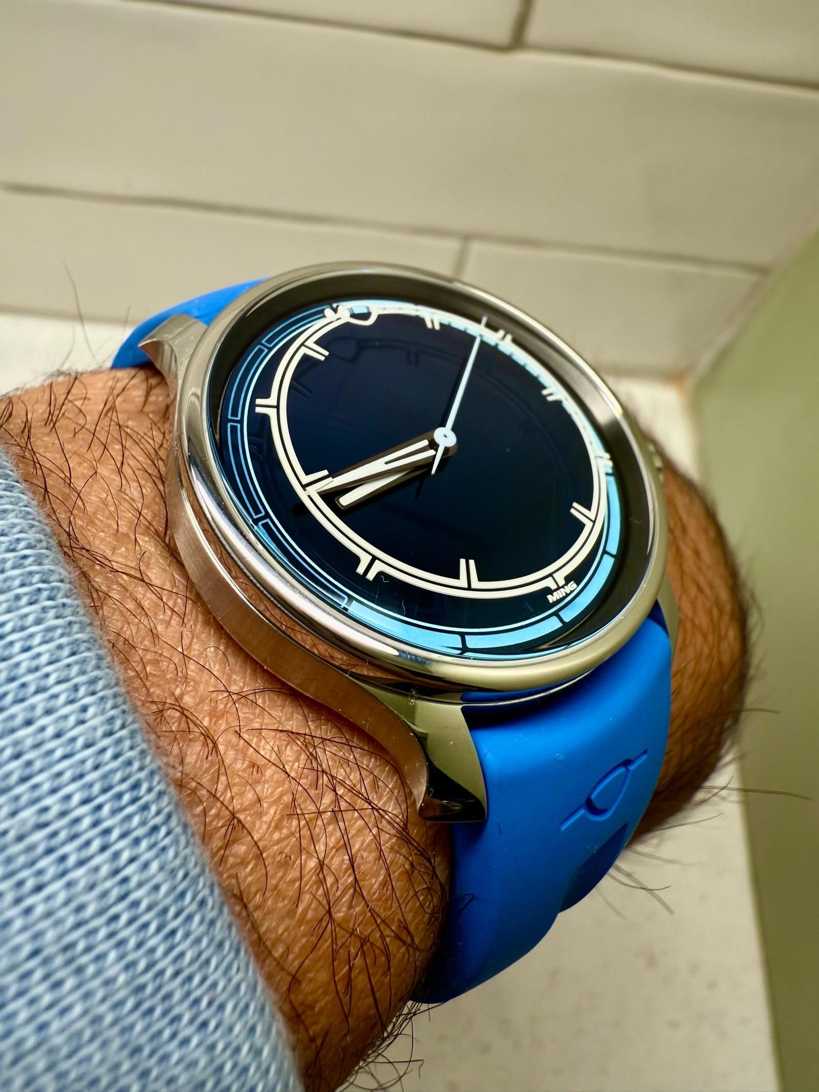 Newest Addition: MING 37.09 Bluefin | WatchCrunch
