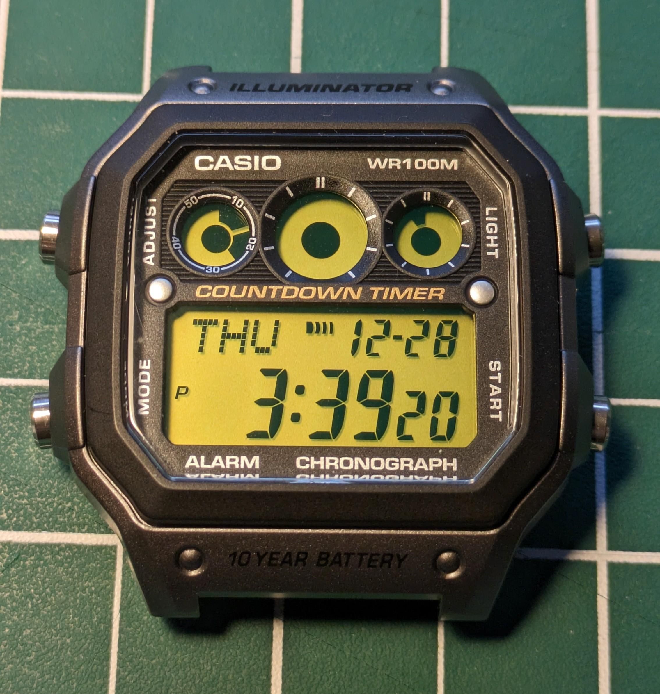 NWA: Casio Royale Alternatives: WS-1600H (Blue) & AE-1300WH | WatchCrunch