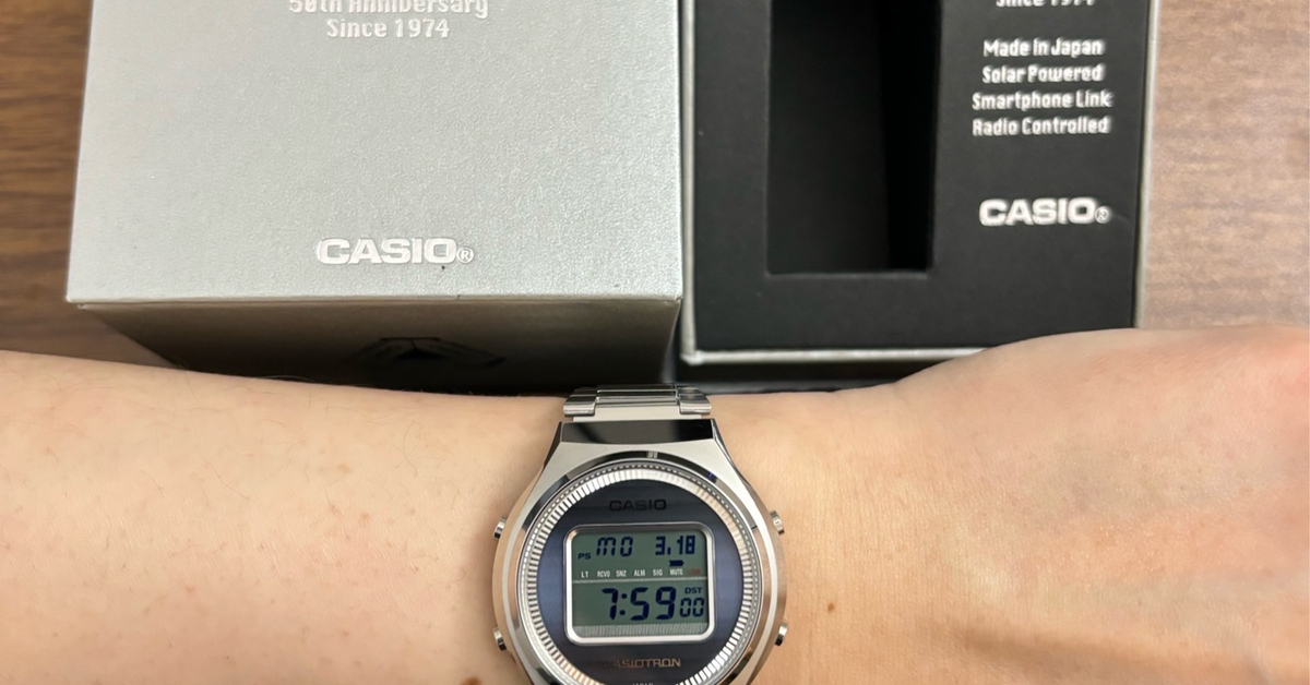 Reissue of Casio’s First Watch, the Casiotron | WatchCrunch