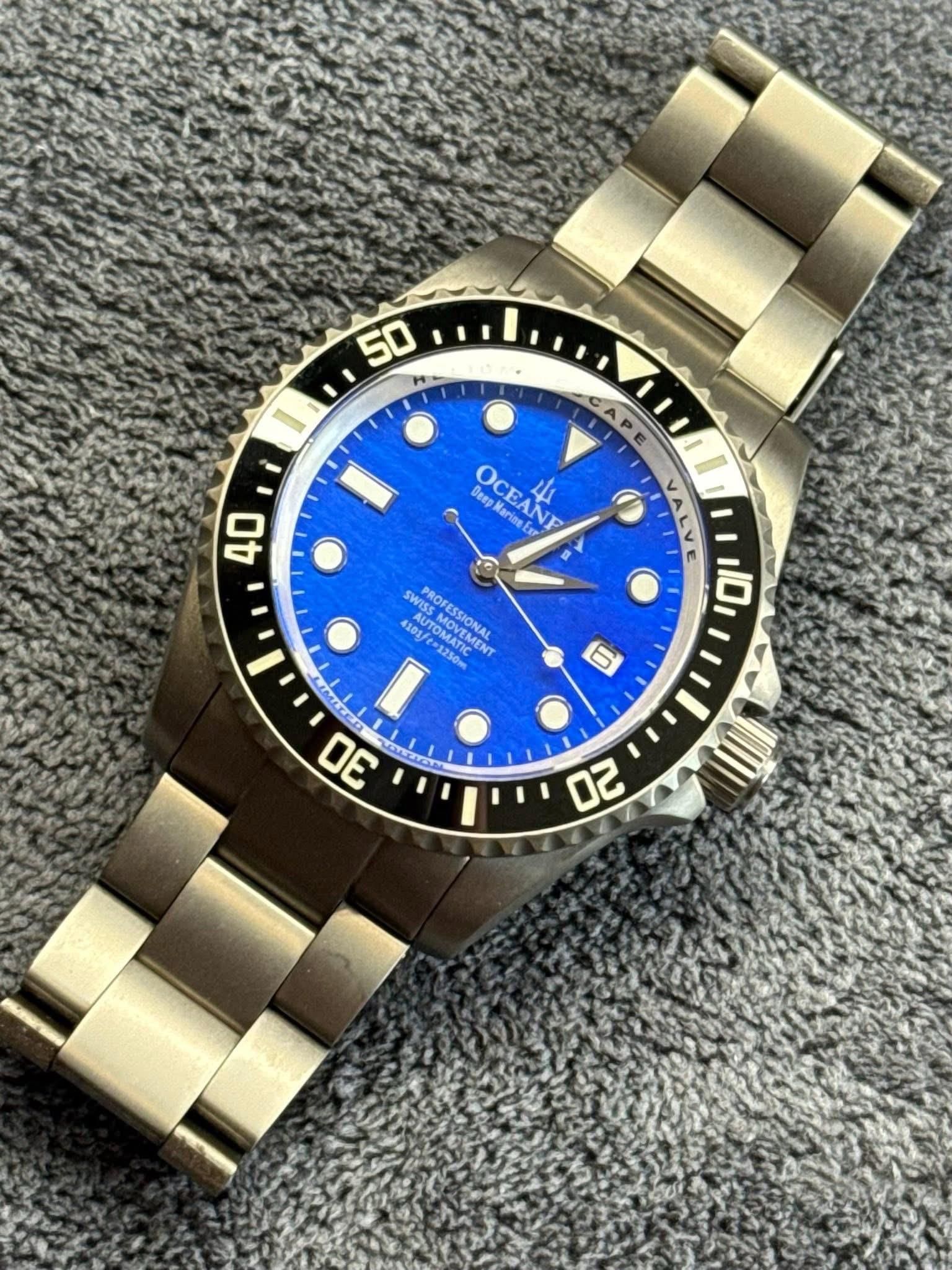 Pre-Owned Oceaneva Titanium Deep Marine Explorer II For Sale