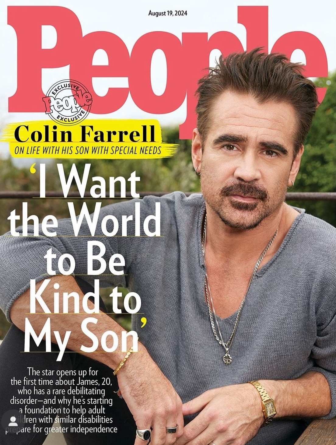 Colin Farrel makes small watches look extra damn cool. 😎 | WatchCrunch