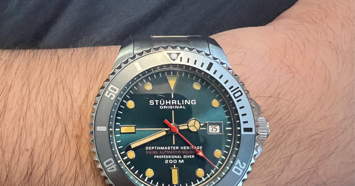 Stuhrling Original Depthmaster Heritage Review | WatchCrunch