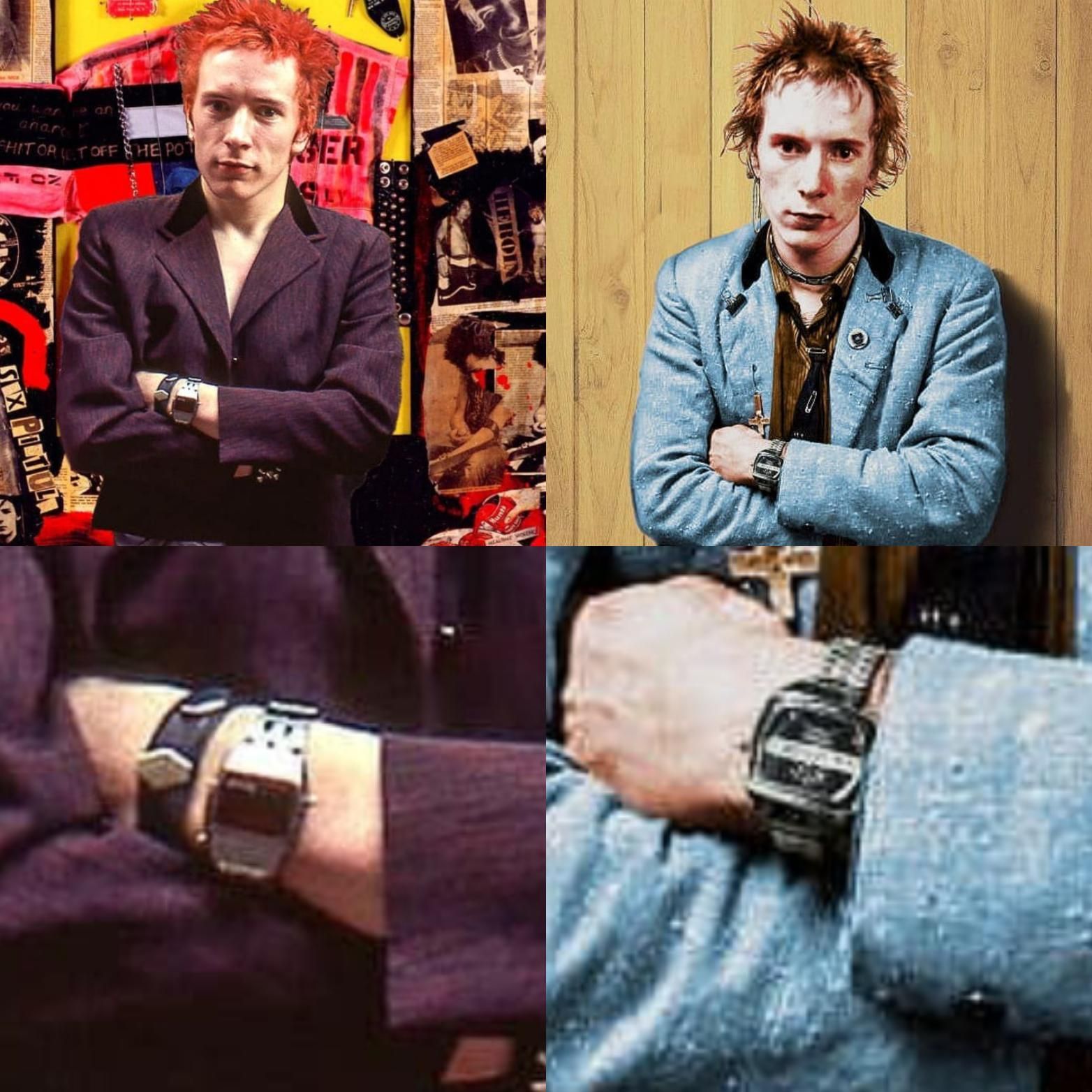 Can you identify Johnny Rotten's watches? | WatchCrunch