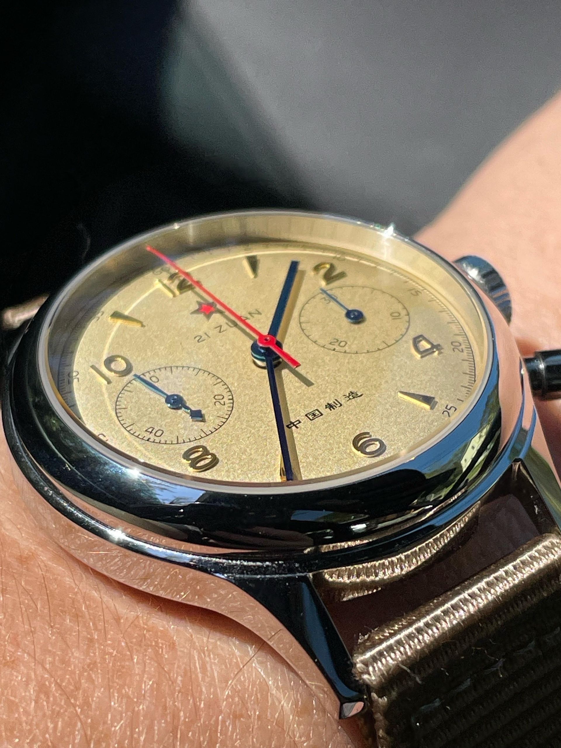 seagull 1963 chronograph | WatchCrunch