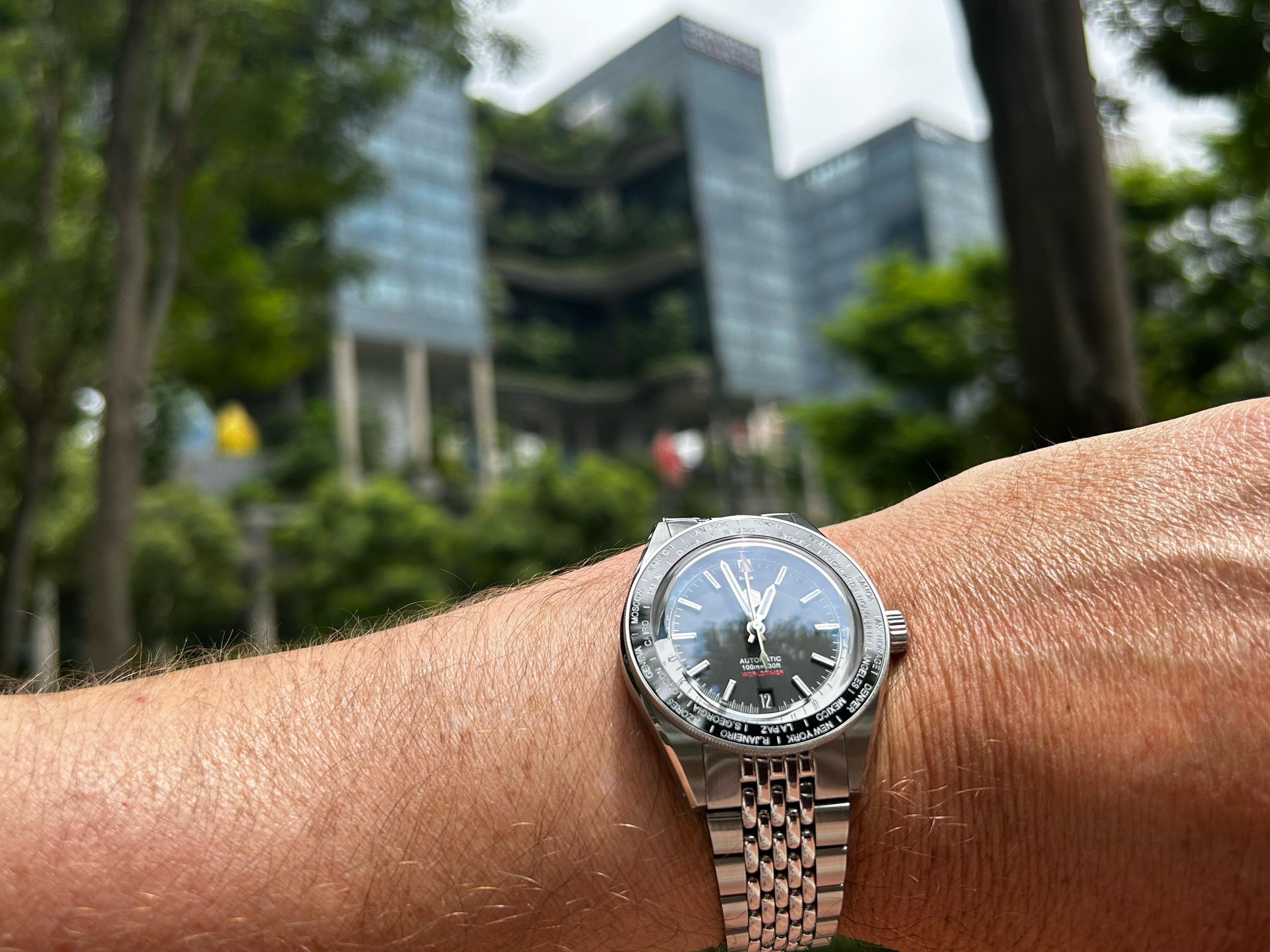 San Martin GMT City Timer “Paris Excursion” Watch | WatchCrunch