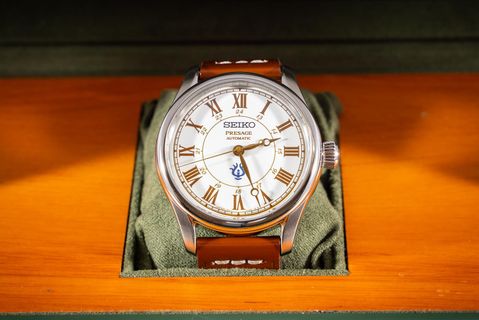 Seiko × Ghibli Ghibli collab: SPB437 Seiko Presage Nausicaä watch ...
