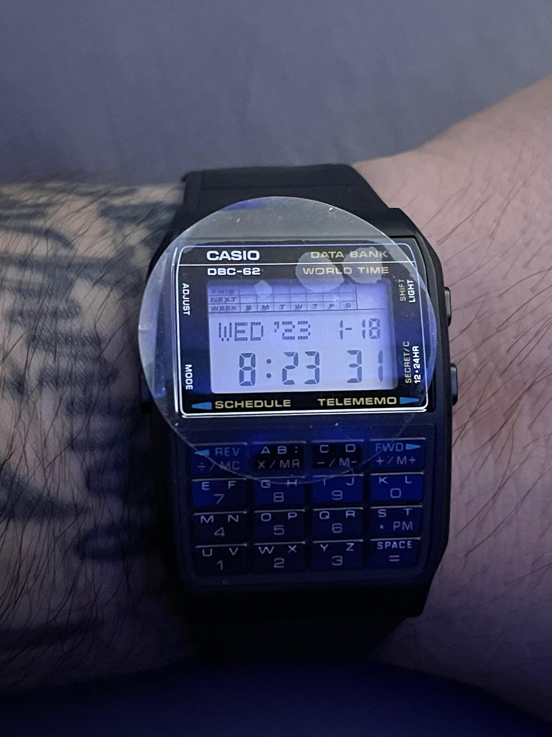 Casio DBC-62 calculator watch | WatchCrunch