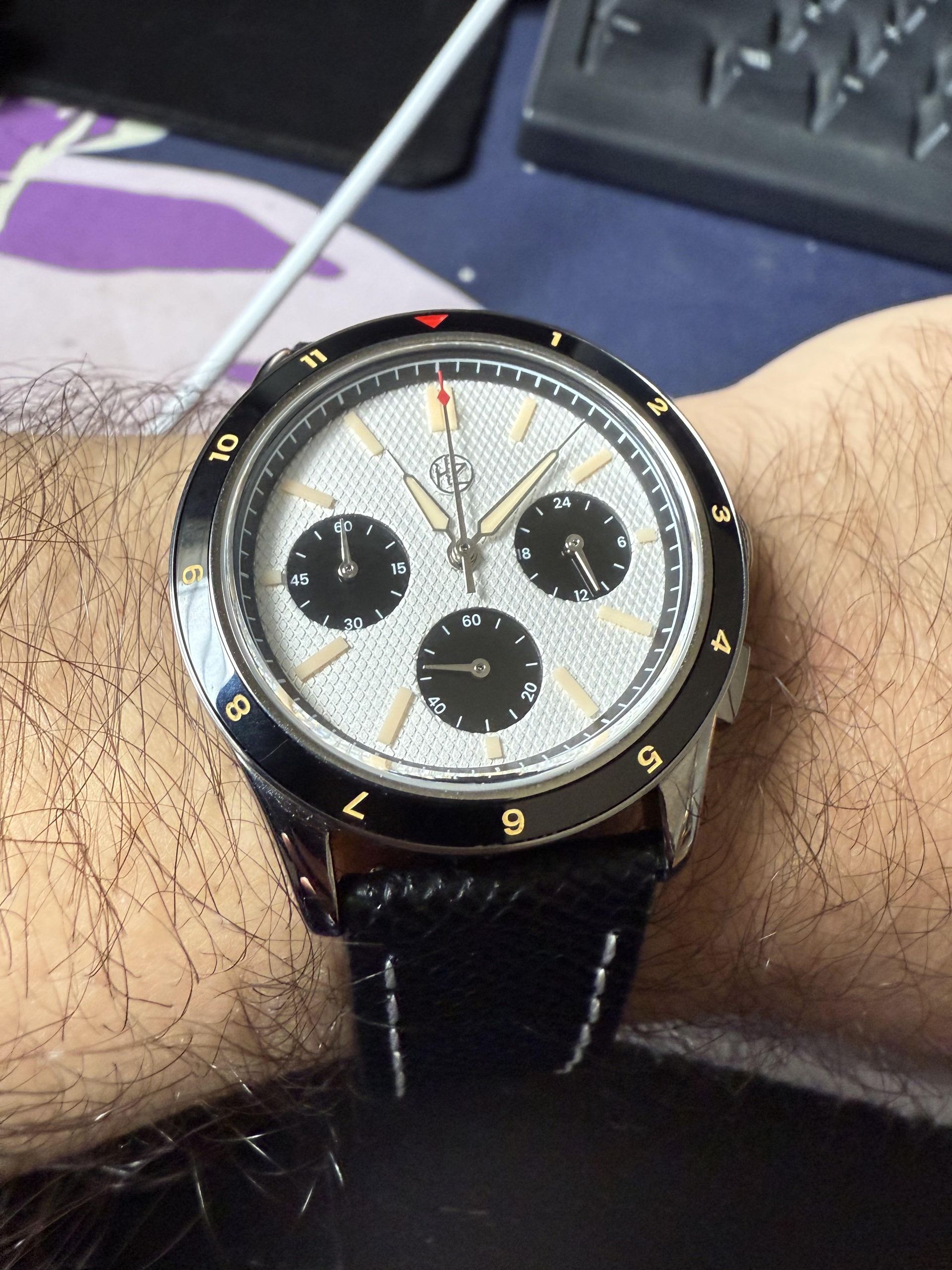 HZ02 Panda Chronograph | WatchCrunch