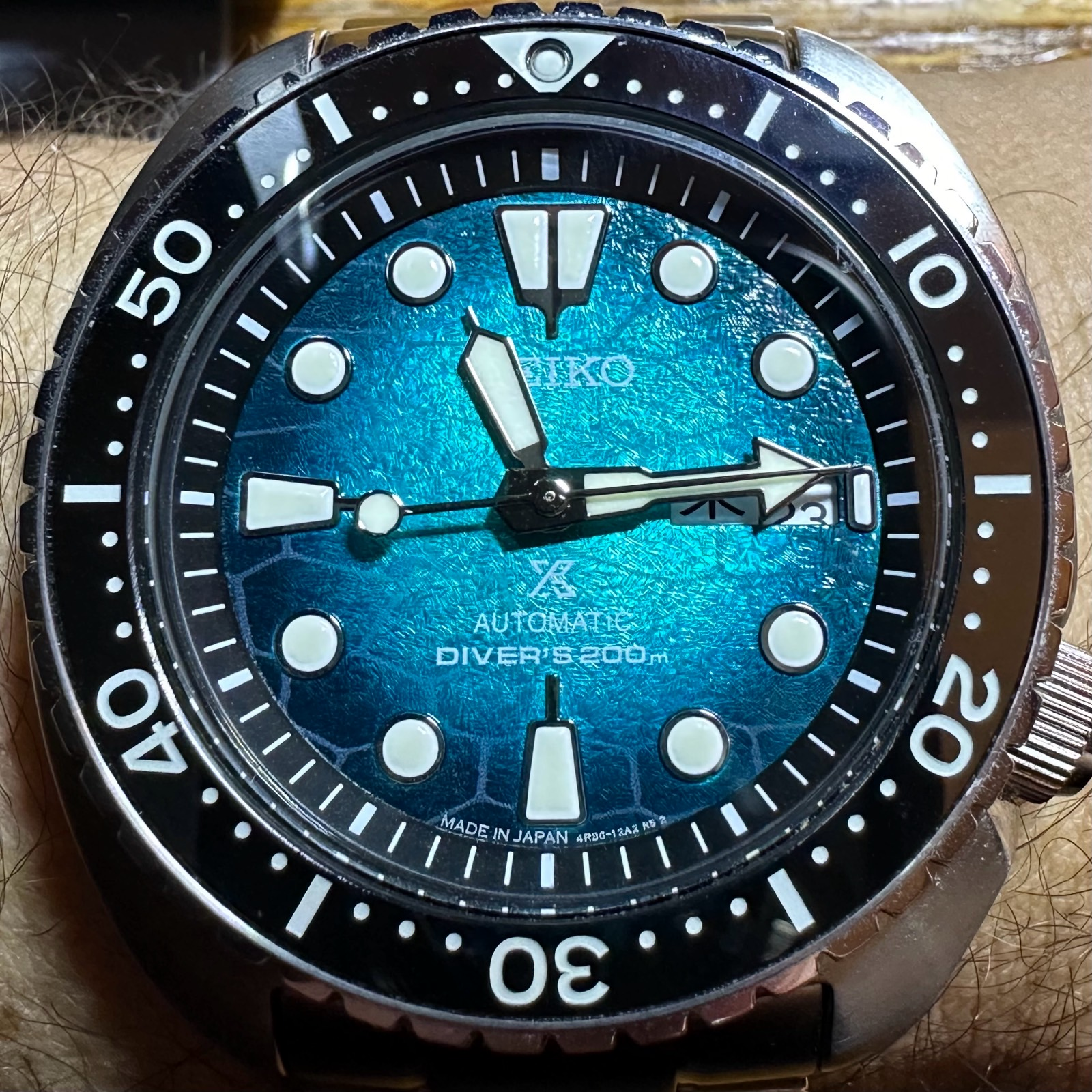Seiko Prospex U.S. Special Edition Ocean Conservation King Turtle Diver ...
