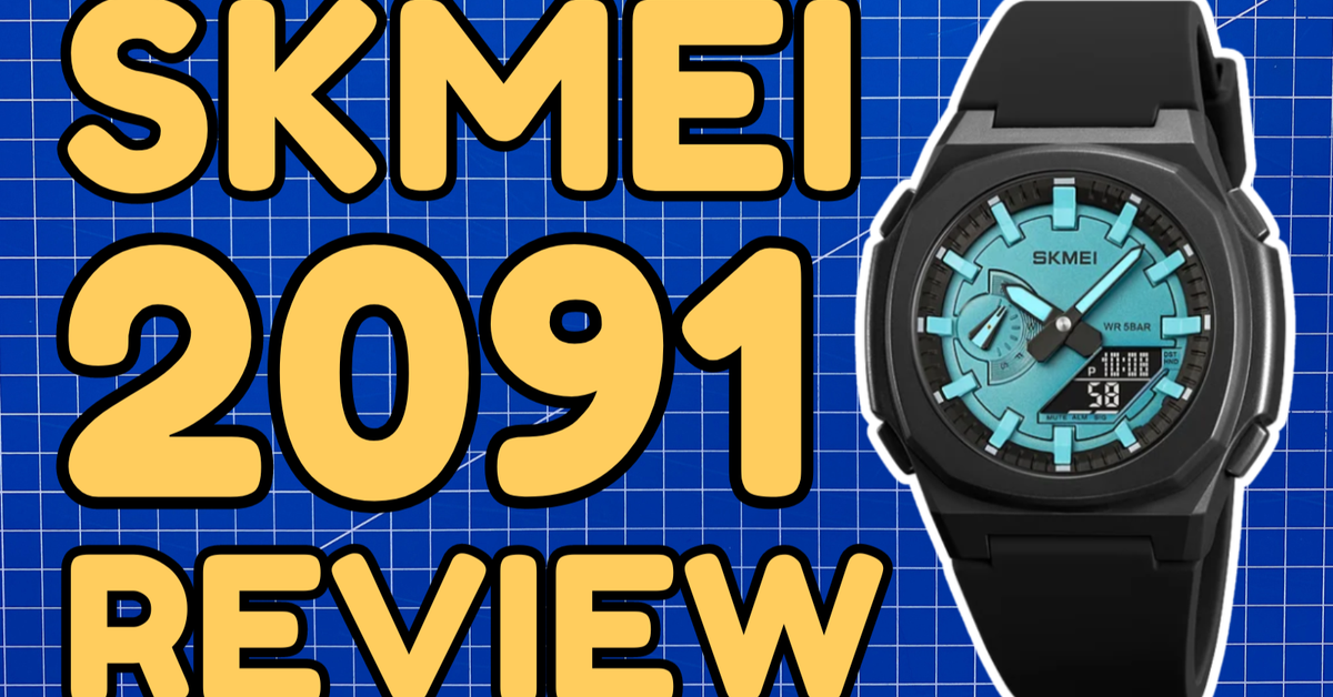 SKMEI 2091 Review: A Fusion of Style and Functionality for the Budget ...