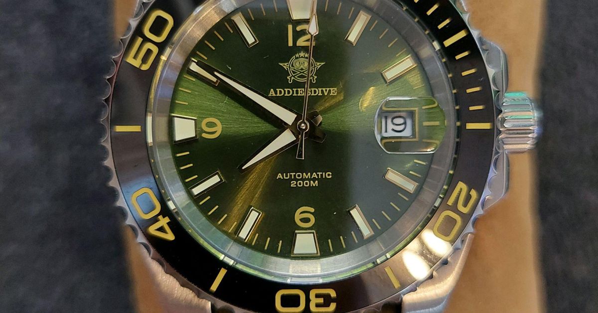 Addiesdive Green Gold | WatchCrunch