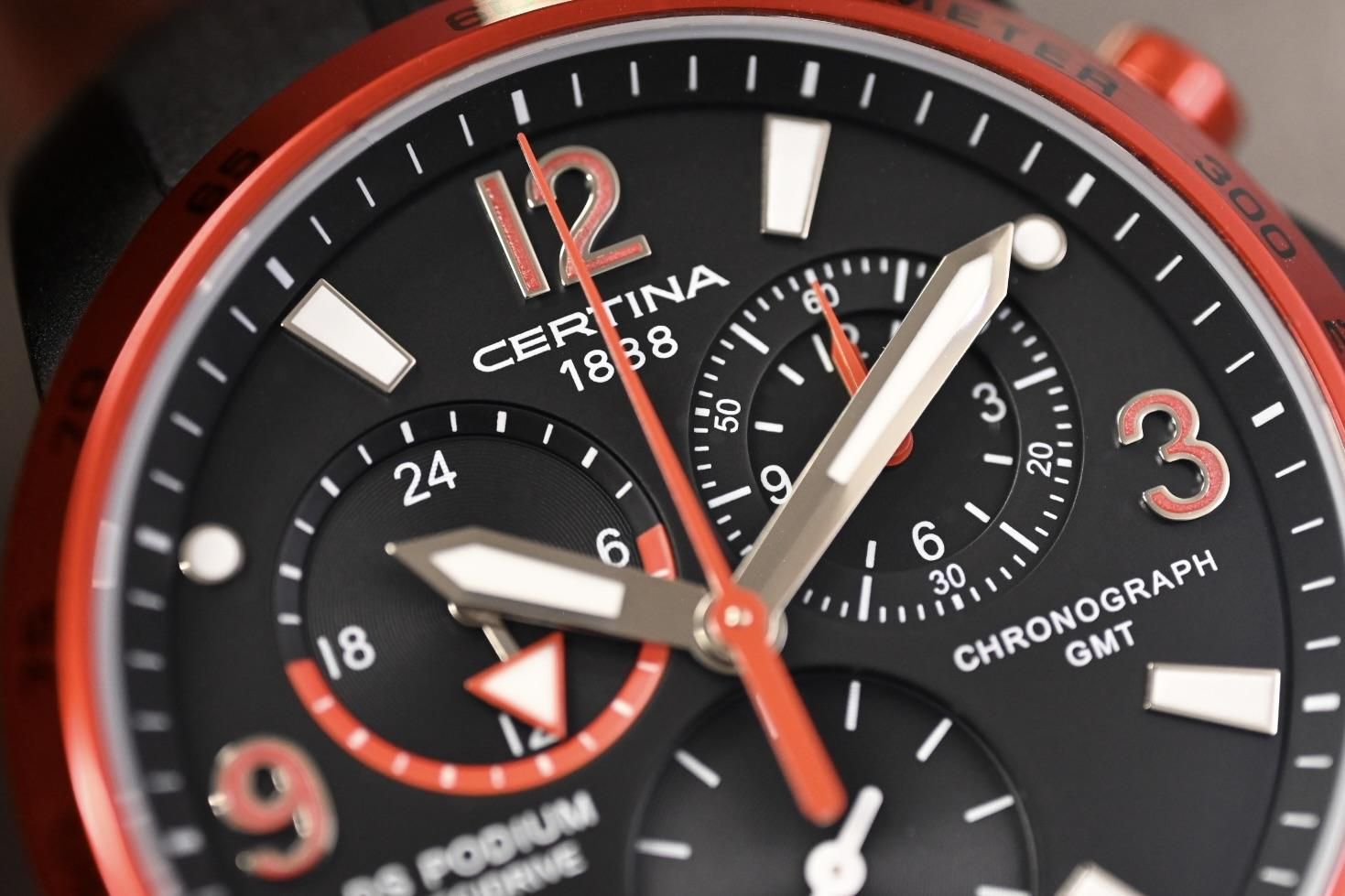 Certina DS Podium Quartz GMT Chronograph | WatchCrunch