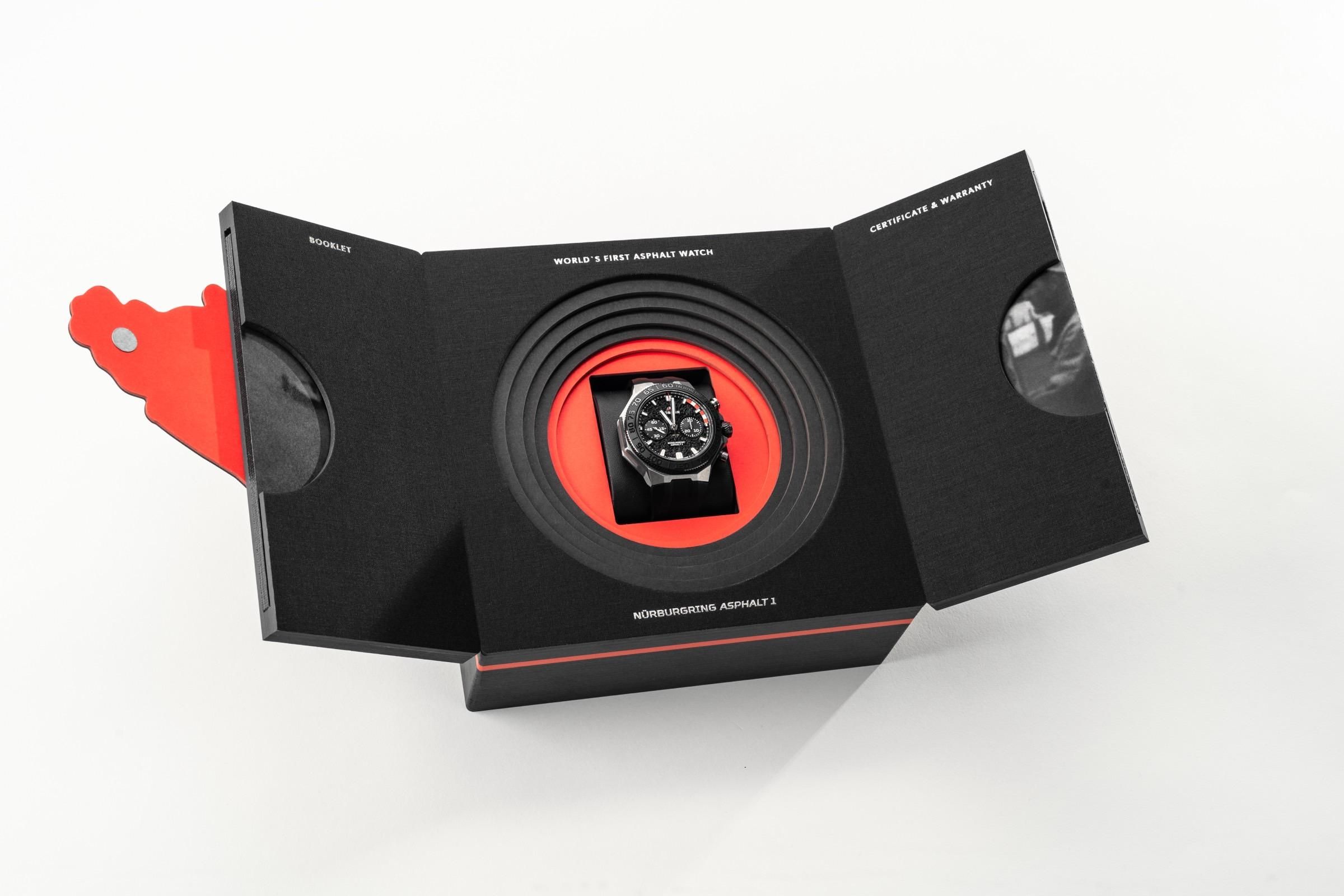 COBLOR NÜRBURGRING ASPHALT 1 - the world's first asphalt watch ...