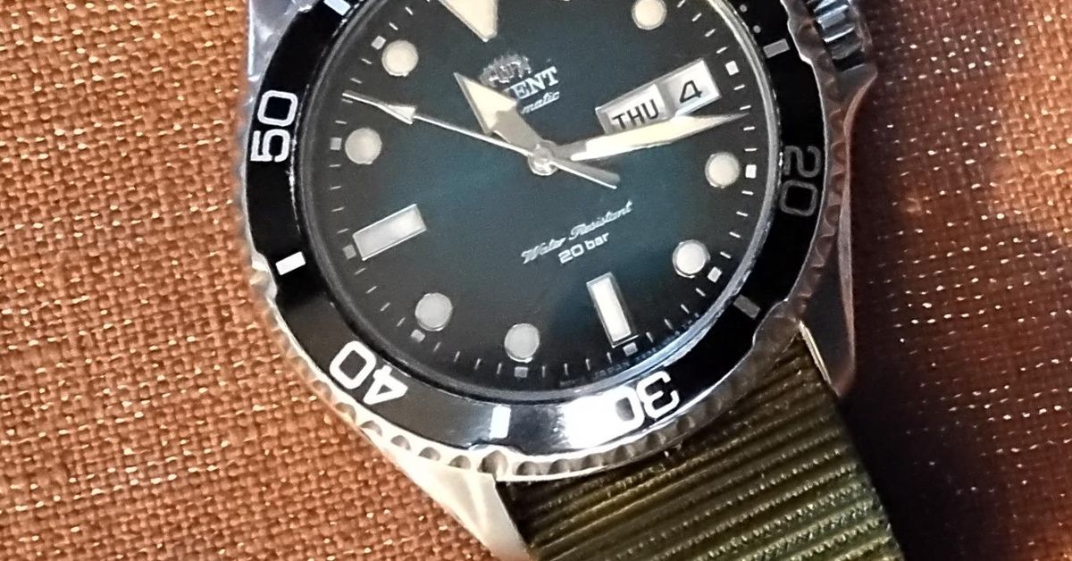 ORIENT RA-AA08XXX KAMASU W NEW BEZEL/ INSERT | WatchCrunch
