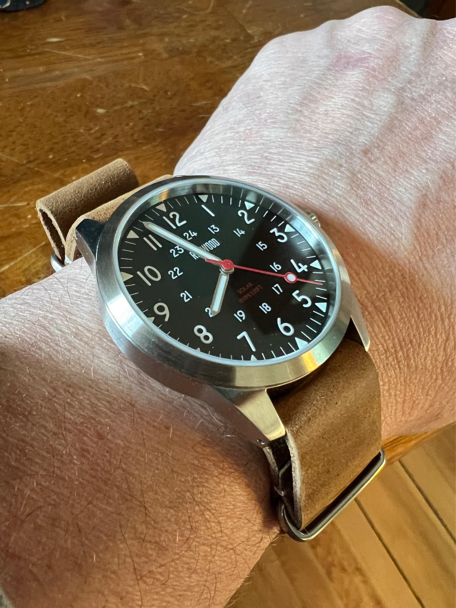 New Watch Day... a Canadian built field watch, the Redwood Kilroy ...