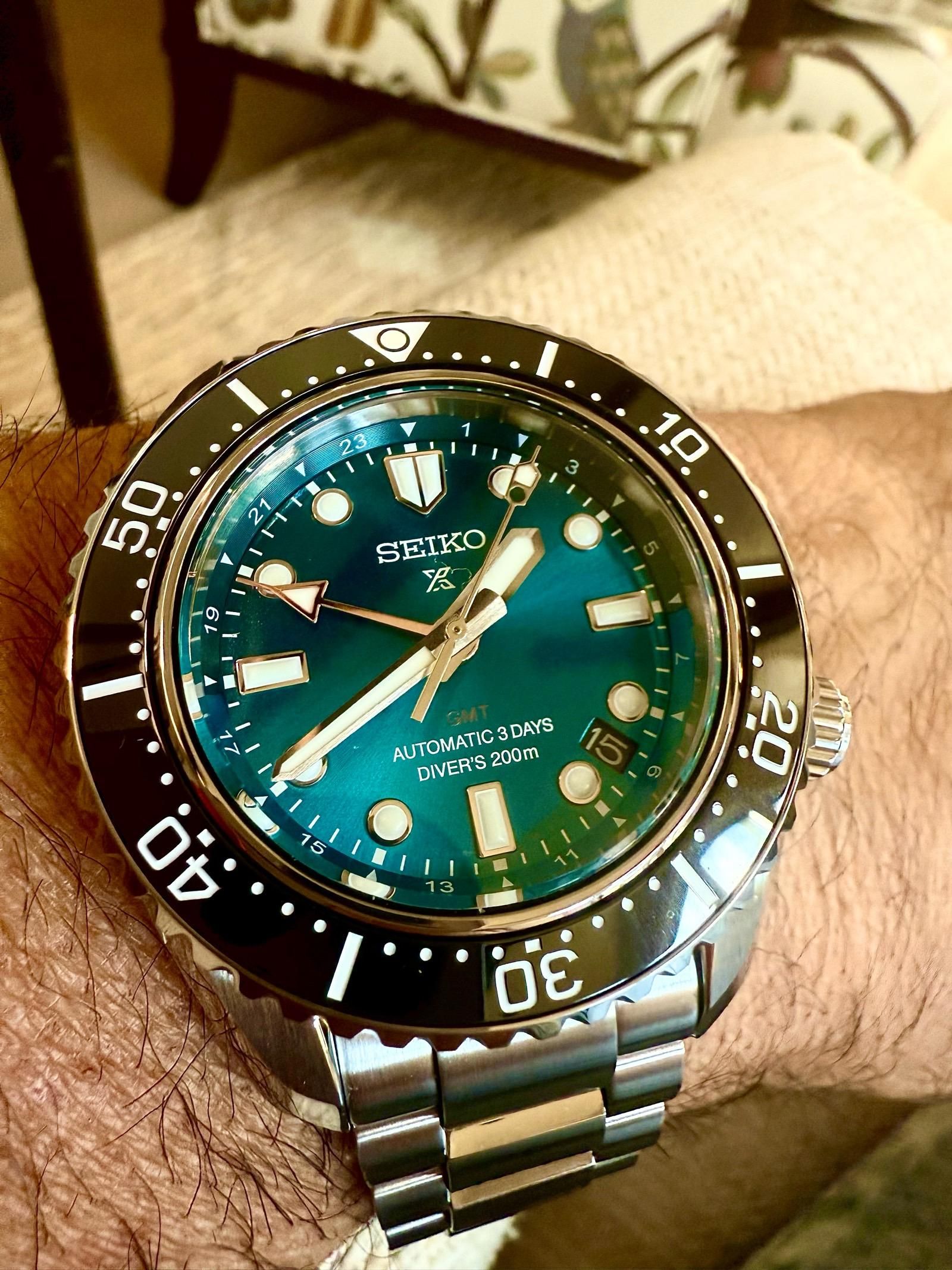 NWA! Seiko Prospex SPB475 GMT, US limited edition. This watch is 482 of ...