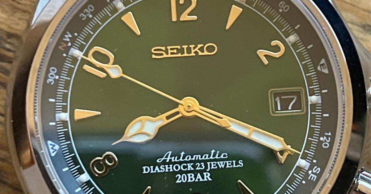 Seiko Alpinist SARB017 Authenticity Check | WatchCrunch