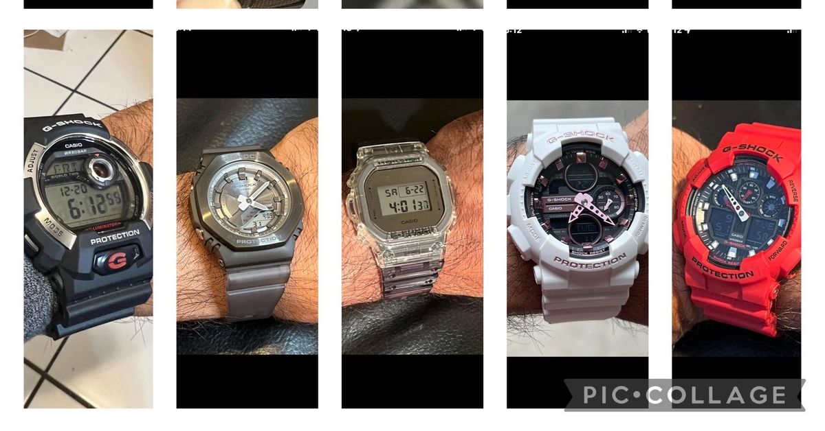 My Top 10 G Shock list | WatchCrunch