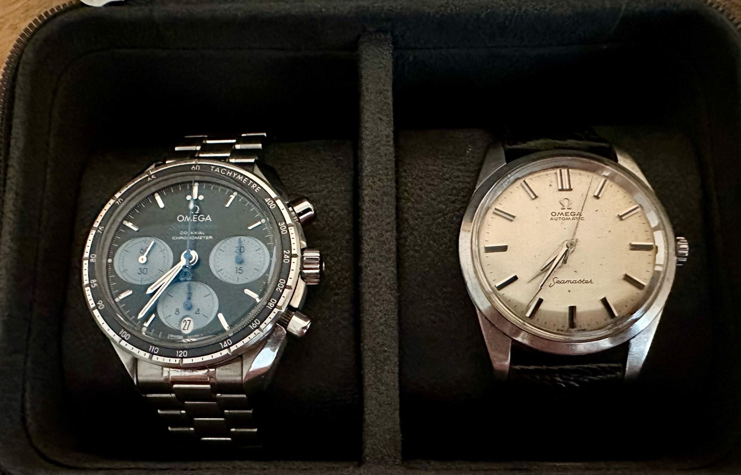 My first post - dual Omega collection! | WatchCrunch