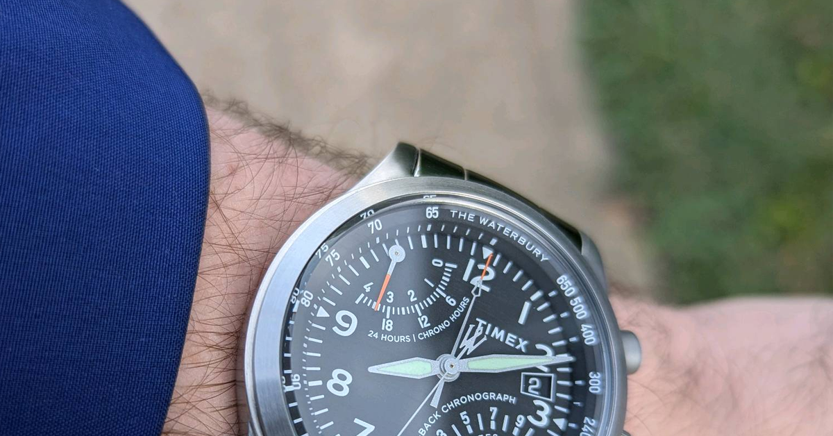 Timex Waterbury Fly Back Chronograph | WatchCrunch