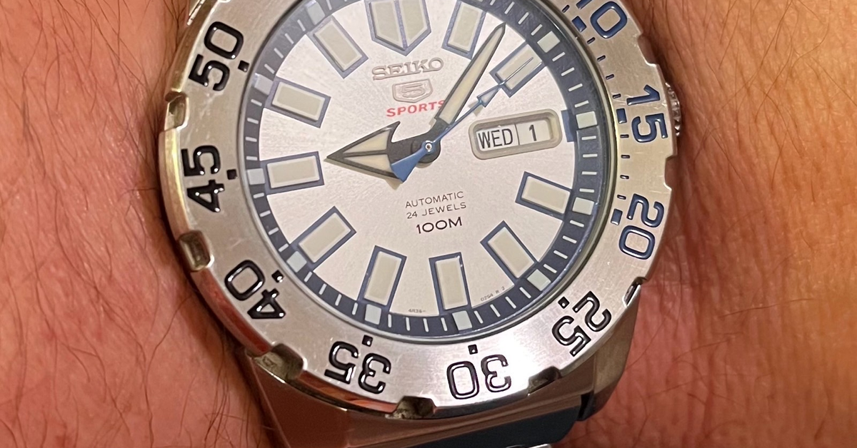 Seiko 5 “Baby Ice Monster” | WatchCrunch