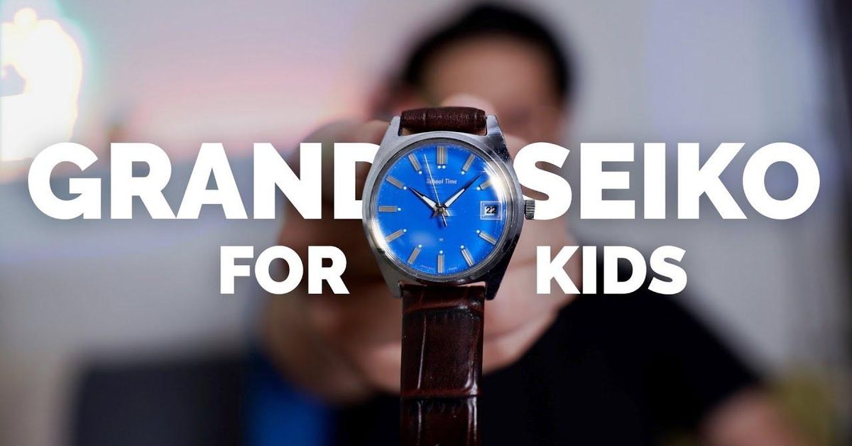 A $100 Grand Seiko for Kids? | WatchCrunch