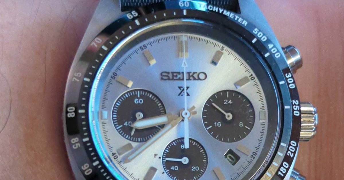 Seiko Speedtimer Ice Blue Ltd Ed | WatchCrunch