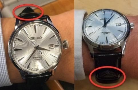 Orientation of Buckle on Strap - 12 or 6 o'clock? | WatchCrunch