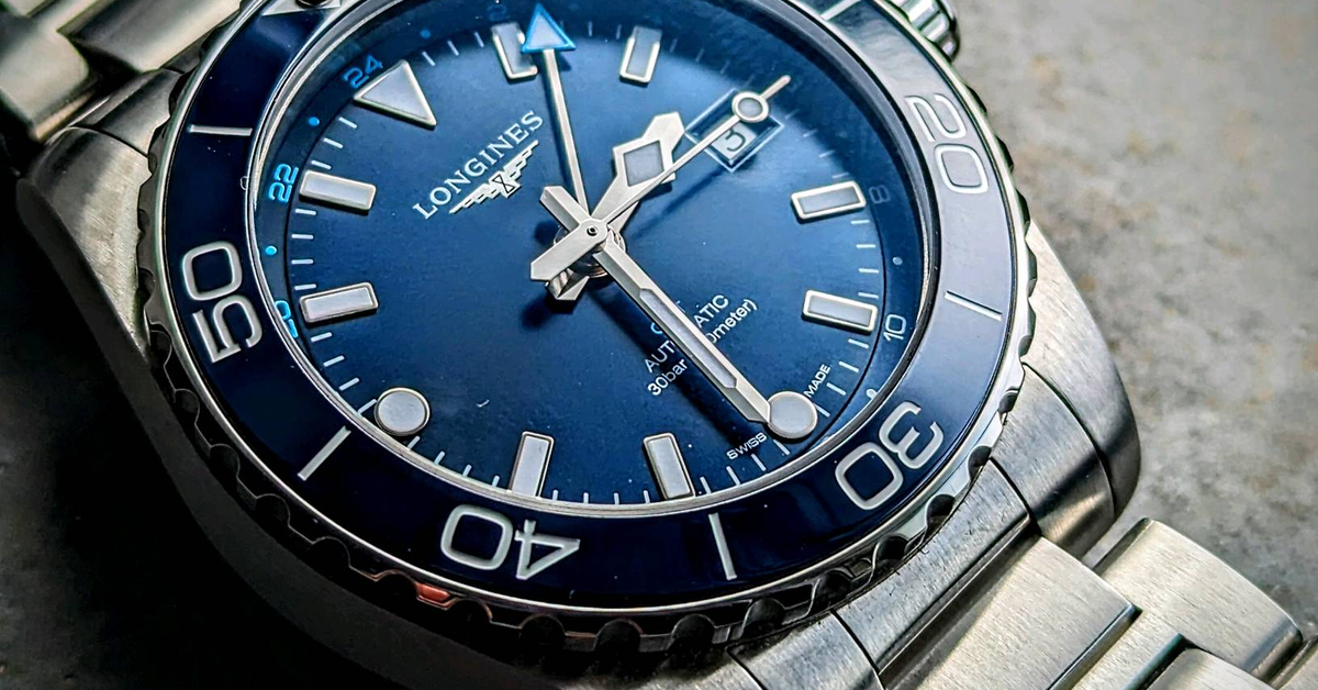 My first blue dial! Hydroconquest GMT | WatchCrunch
