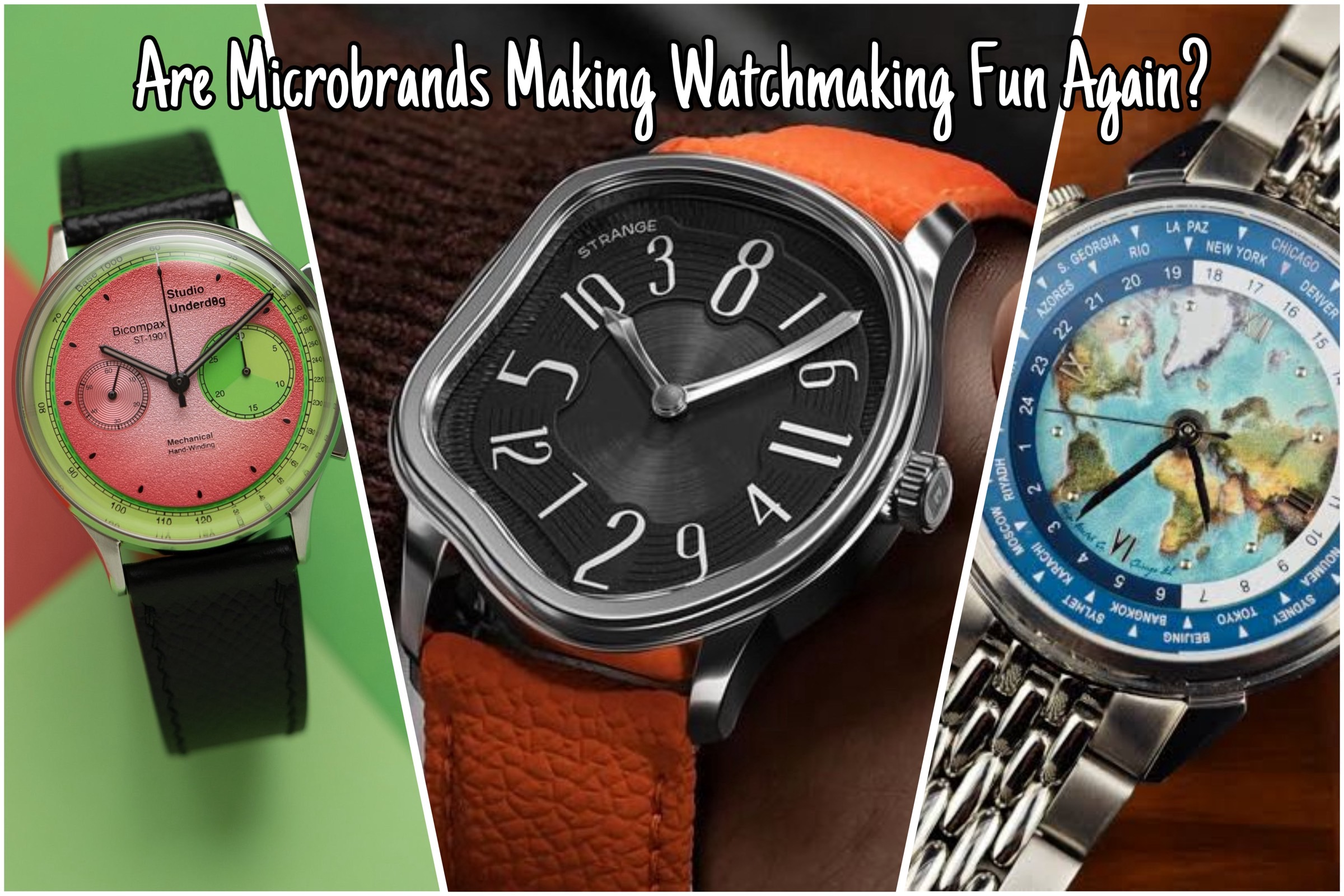 Are Microbrands Making Watchmaking Fun Again? Why/Why Not? | WatchCrunch