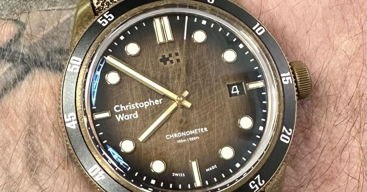 LE Christopher Ward C65 Trident Bronze Chronometer | WatchCrunch