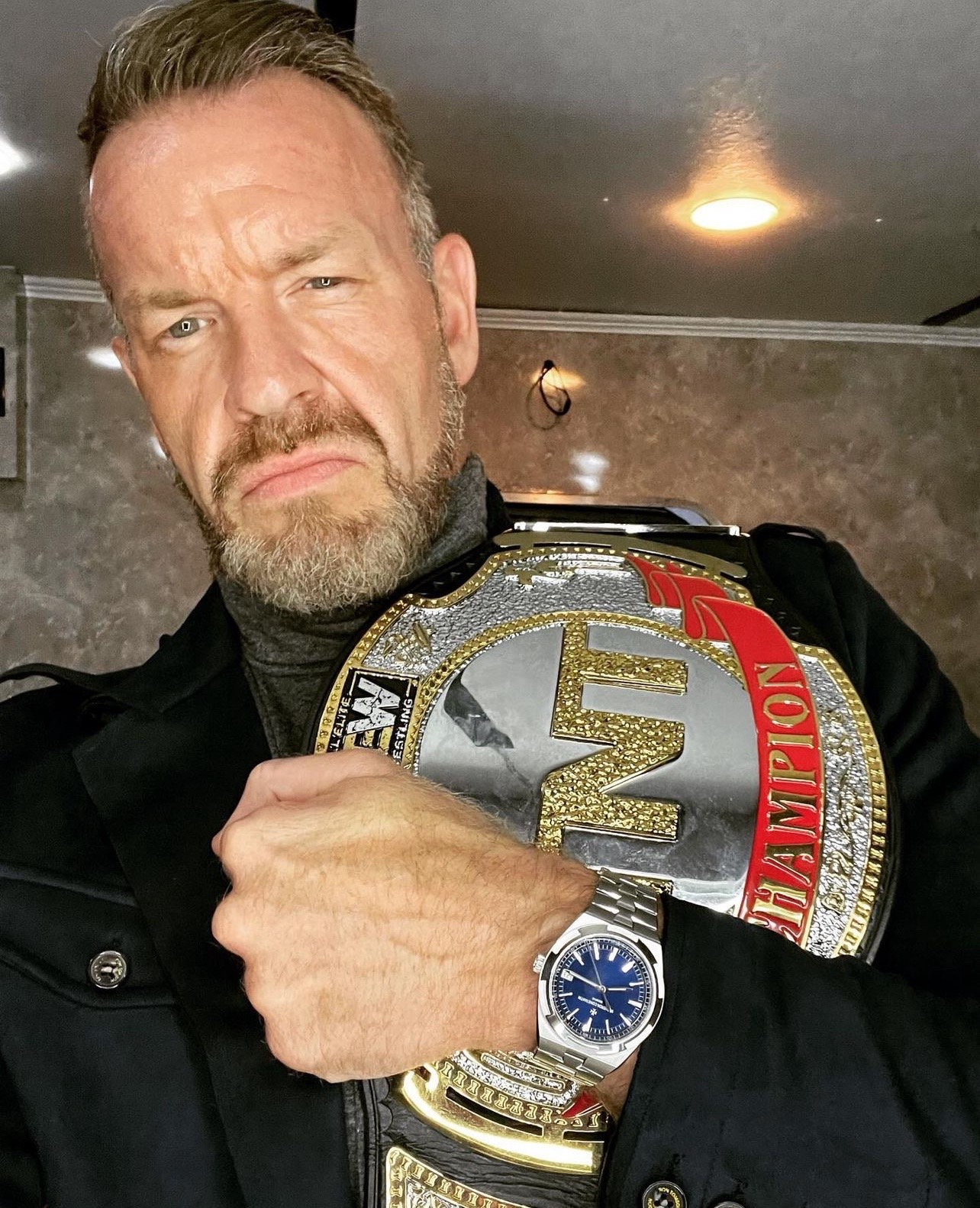 WWE/TNA legend, now AEW star, Christian with the Vancheron 🔥 | WatchCrunch