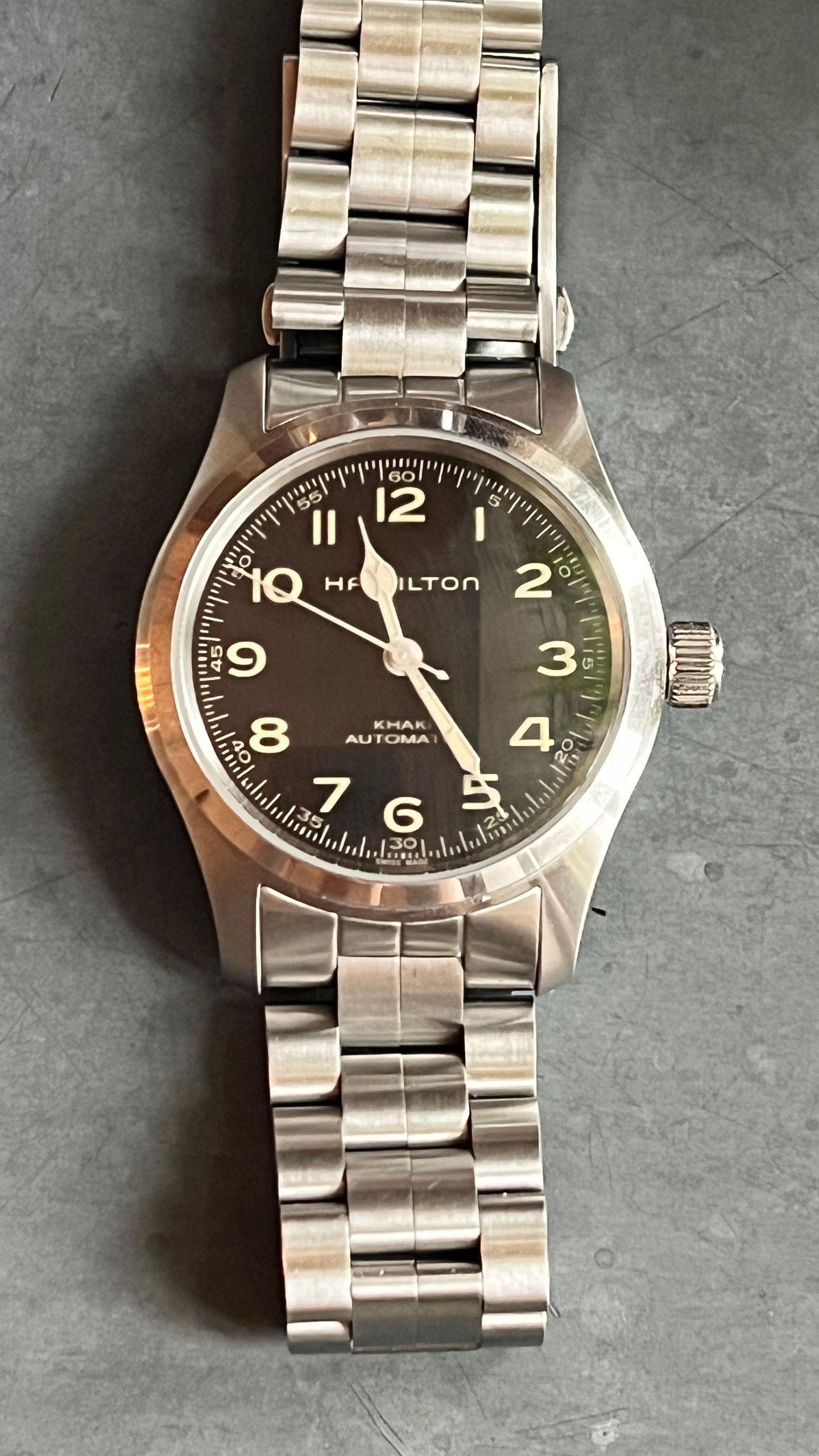 Hamilton Murph (42mm) dial alignment | WatchCrunch