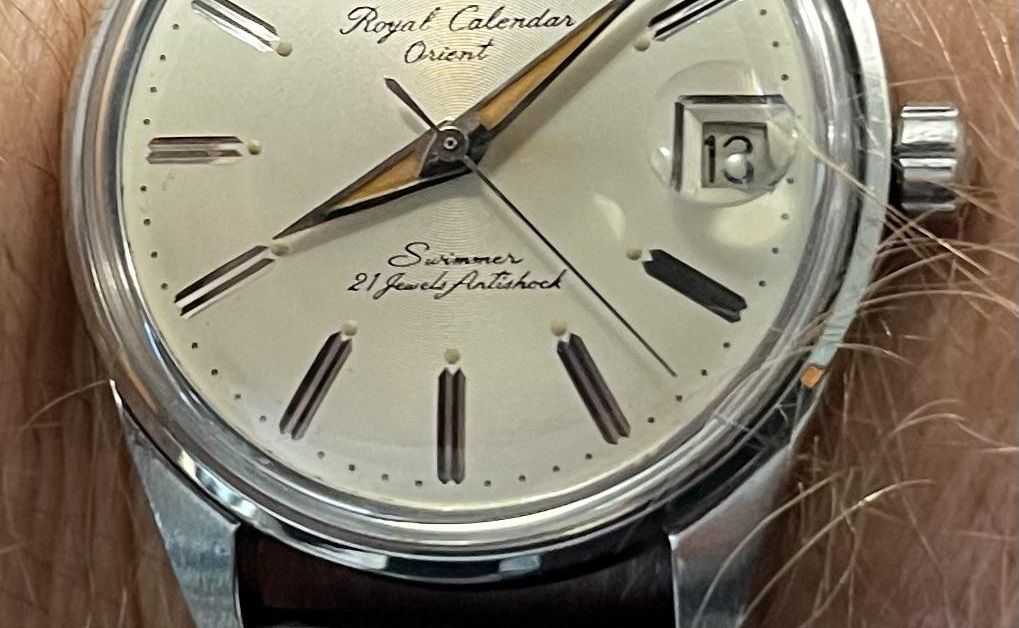 1961(?) Royal Orient Calendar Swimmer F99013 | WatchCrunch