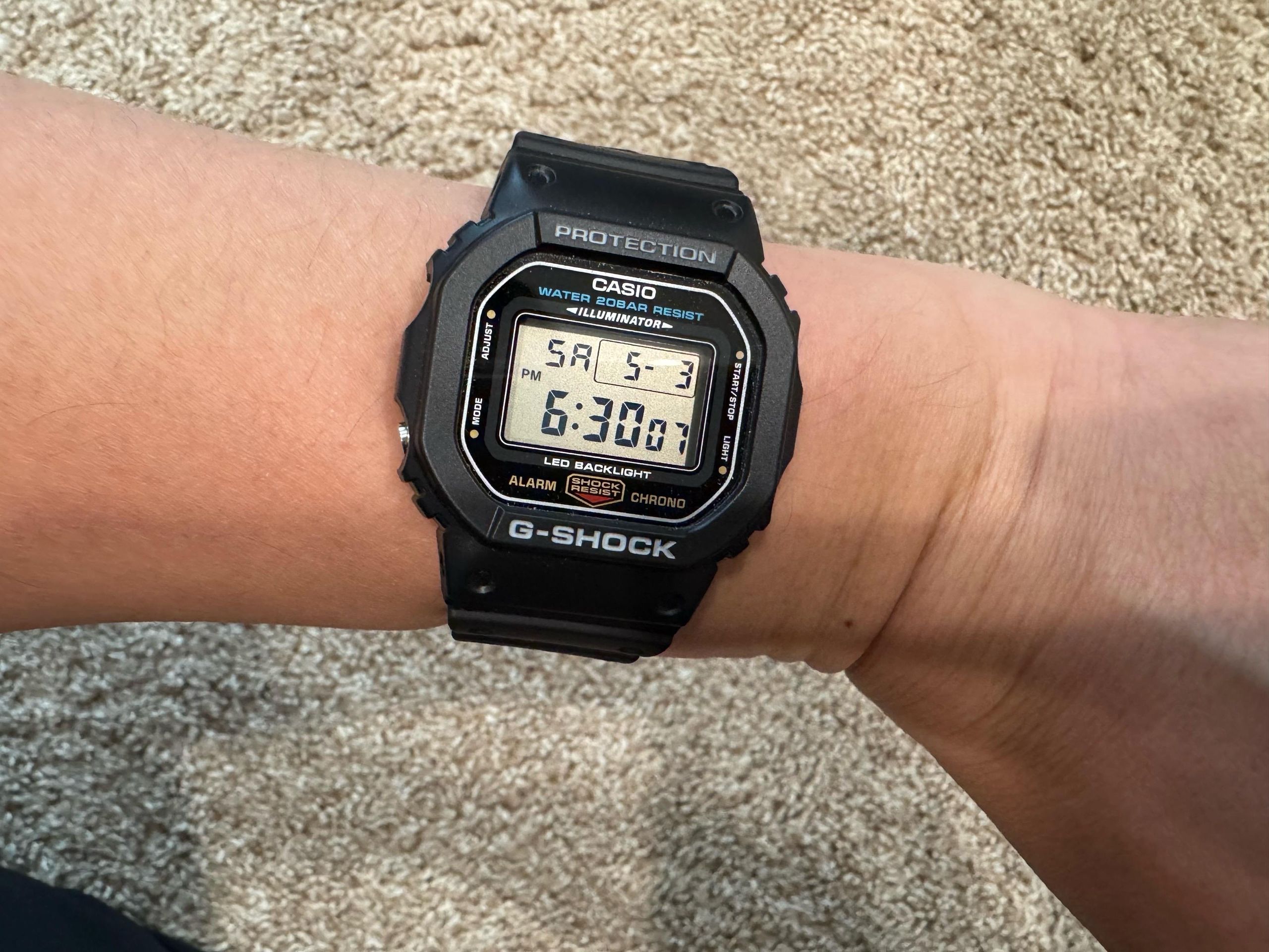 Casio G-Shock DW5600E-1V | WatchCrunch