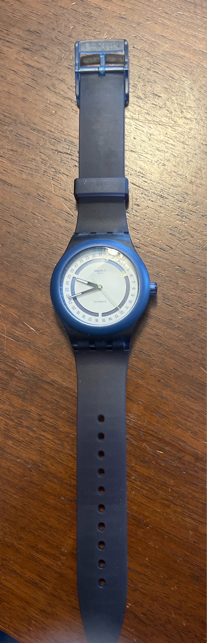 Swatch SISTEM51 Hodinkee Stoplight Neon Remix | WatchCrunch