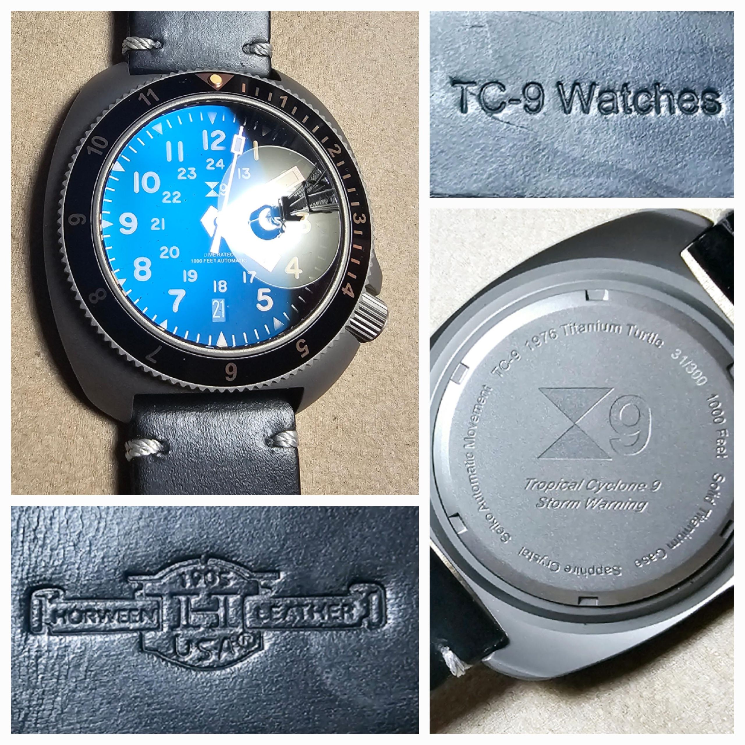 TC-9 Titanium Turtle Watch, 1970 Field Edition | WatchCrunch