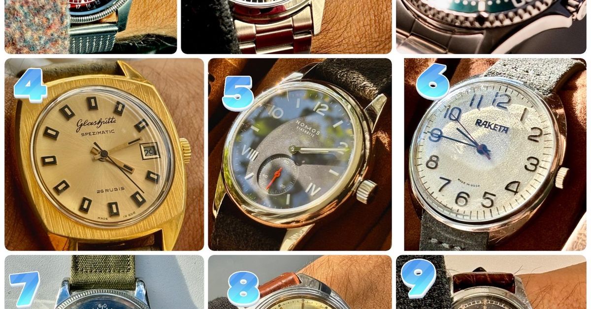 My most worn watches in the first 2 years of this hobby. What was yours ...