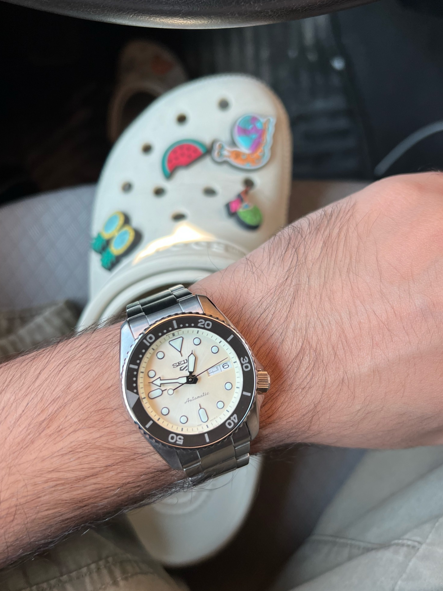 Do you match your crocs and dial color or are you normal? | WatchCrunch