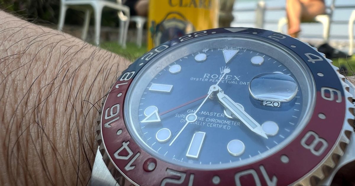 Rolex White Gold Superman | WatchCrunch
