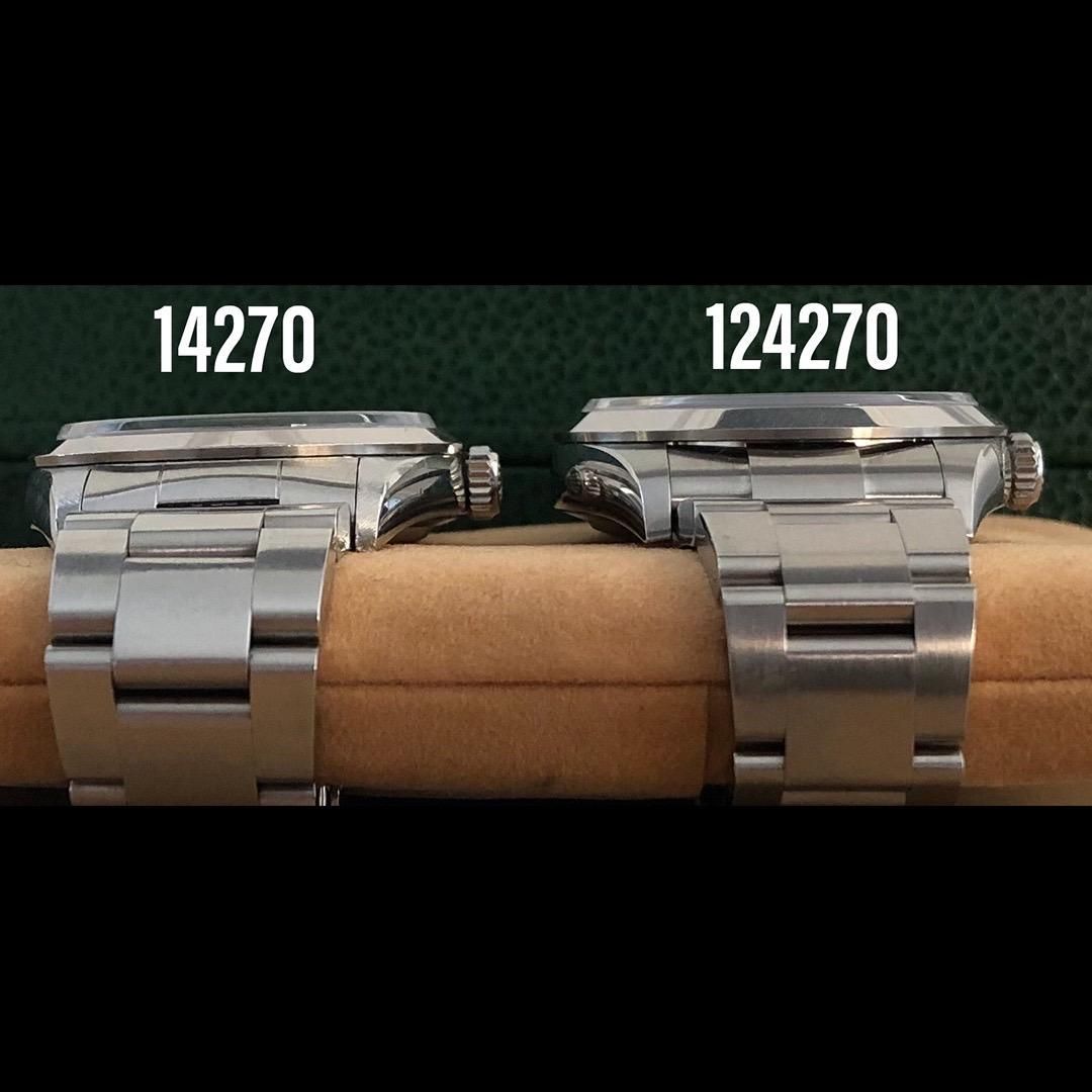 Rolex Explorer comparison: 124270 vs 14270 | WatchCrunch