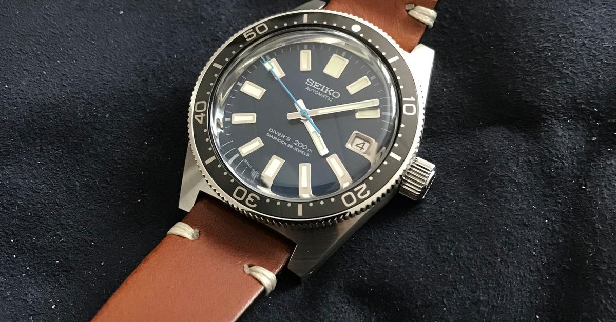 Another Seiko diver - SLA043 and a hunt for a navy rubber strap ...