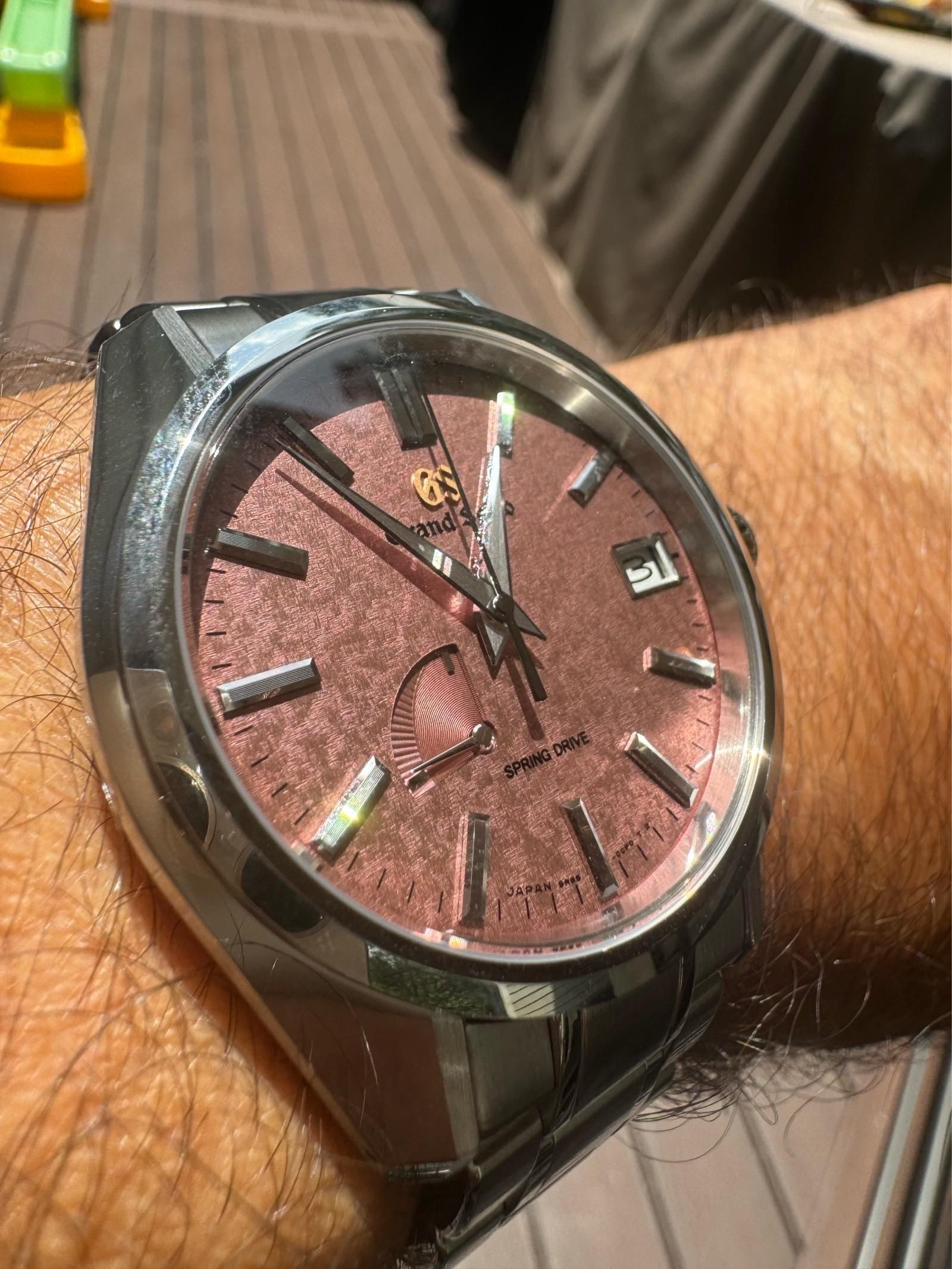 Newest Grand Seiko US exclusive SBGA509 serial #1 of 300 | WatchCrunch