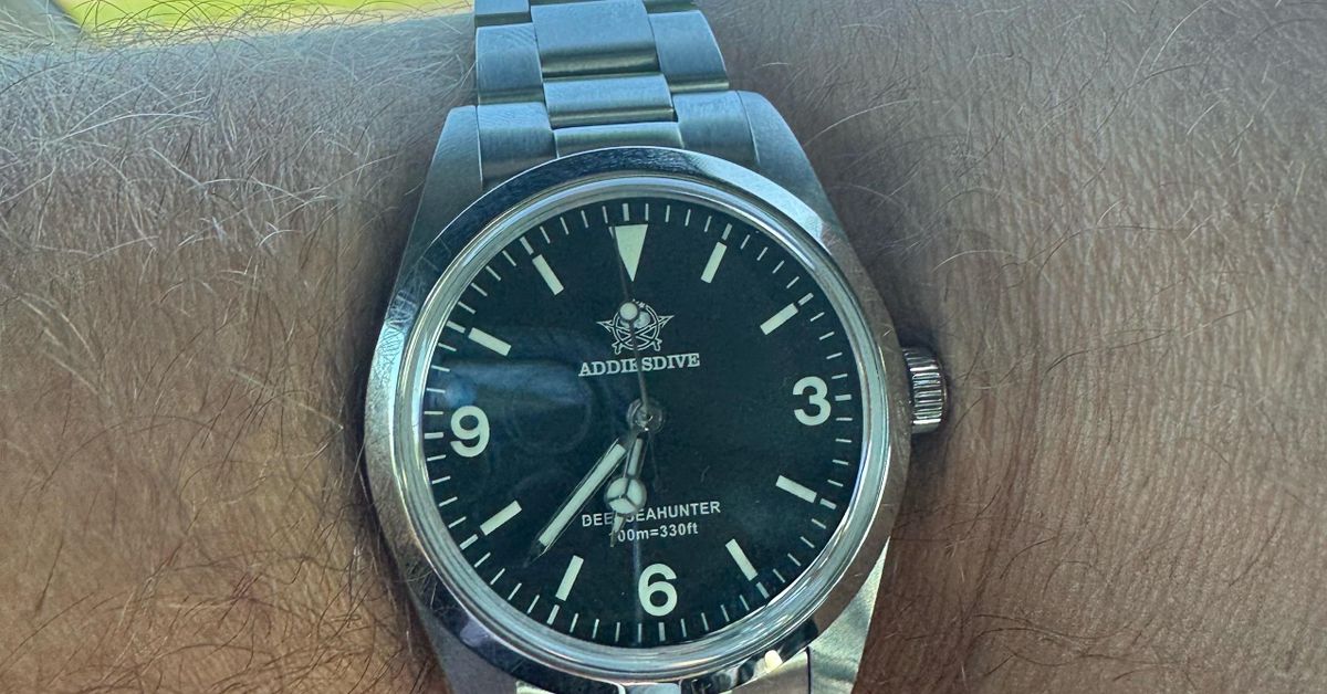 Addiesdive Homage Rolex Explorer 1016 | WatchCrunch
