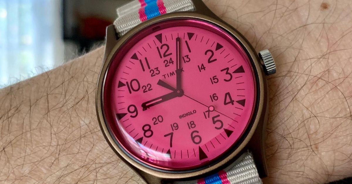 Timex MK1 California Pink | WatchCrunch