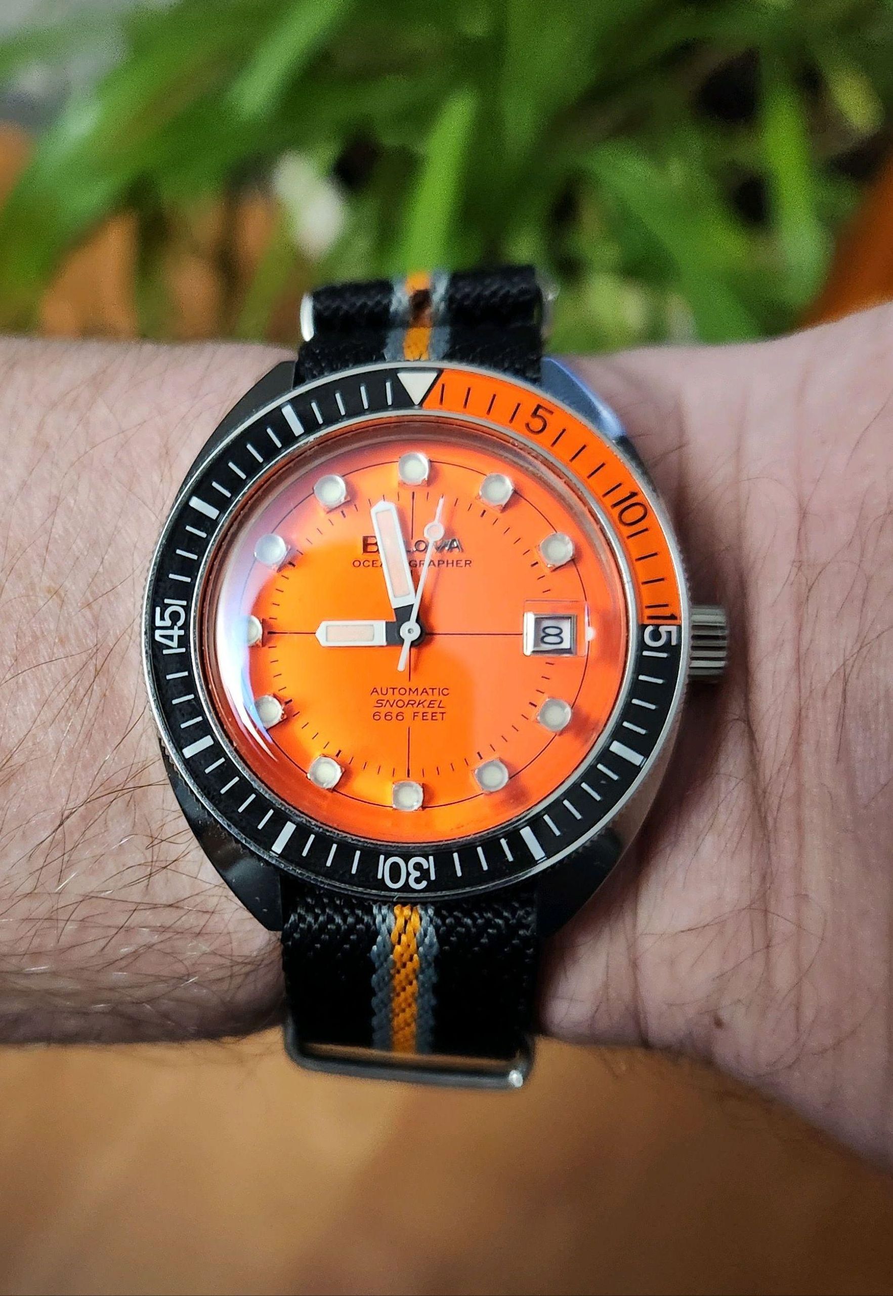 Bulova Orange Devil Diver | WatchCrunch
